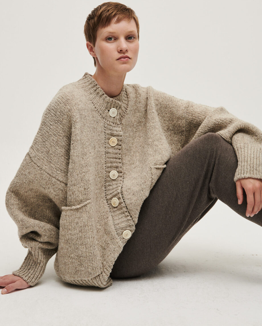 cardigan no11 mist – babaà